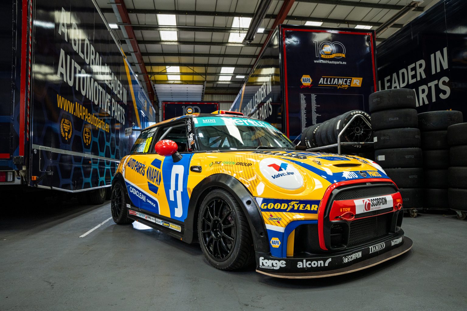 RACE AGAINST DEMENTIA: MINI JCW KNOCKHILL LIVERY 2025 | NAPA